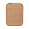 Gracie Oaks Rounded Rectangle Rattan Pinboard | Wayfair